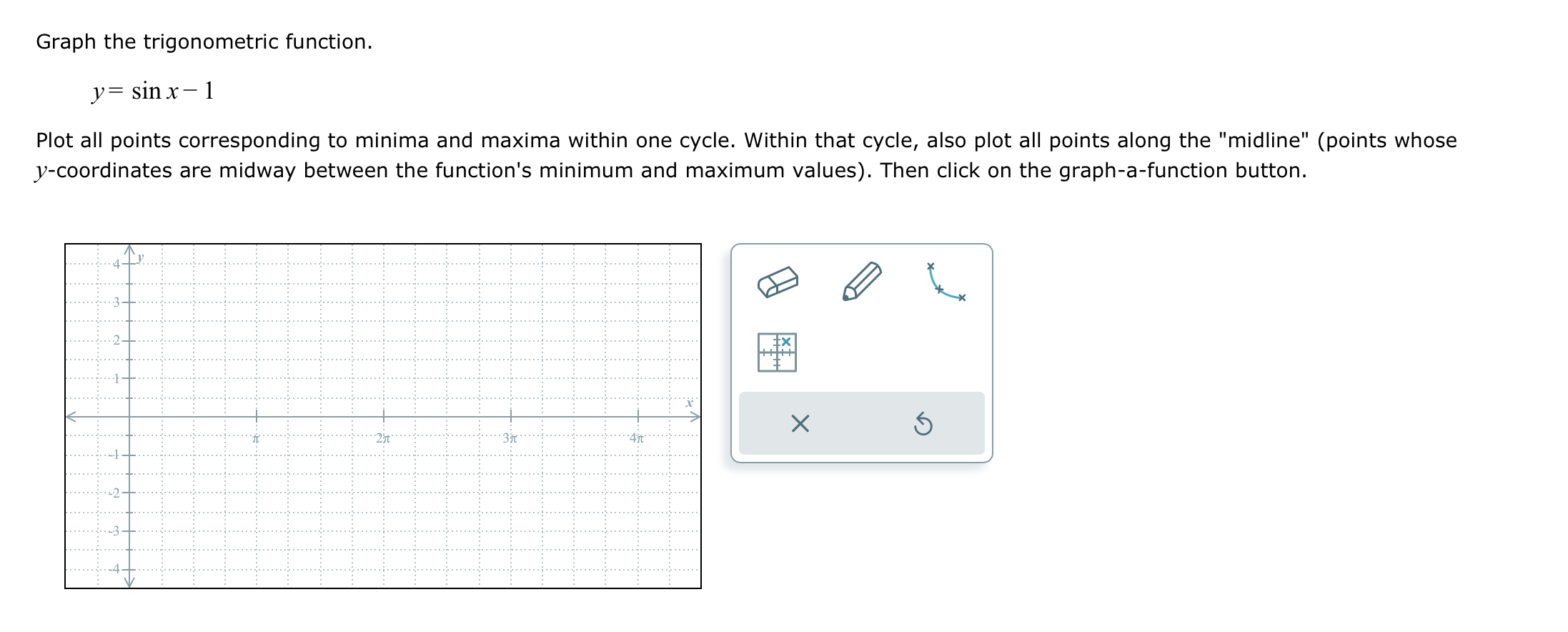 Solved Graph y=cos3θ. - First choose the appropriate | Chegg.com Solved Graph y=cos3θ. - First choose the appropriate | Chegg.com