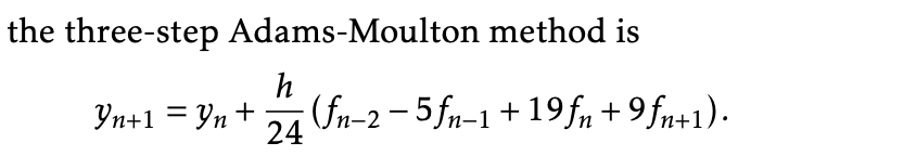 Solved 6.1 Find the error constants for the Adams-Bashforth | Chegg.com
