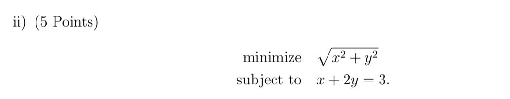 Solved Problem 2 (Graphical method for solving optimization | Chegg.com