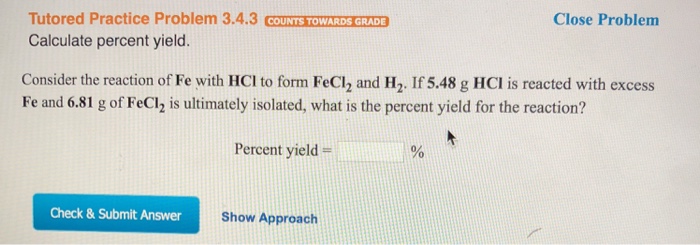 Solved Tutored Practice Problem 3.4.3 COUNTS TOWARDS GRADE | Chegg.com