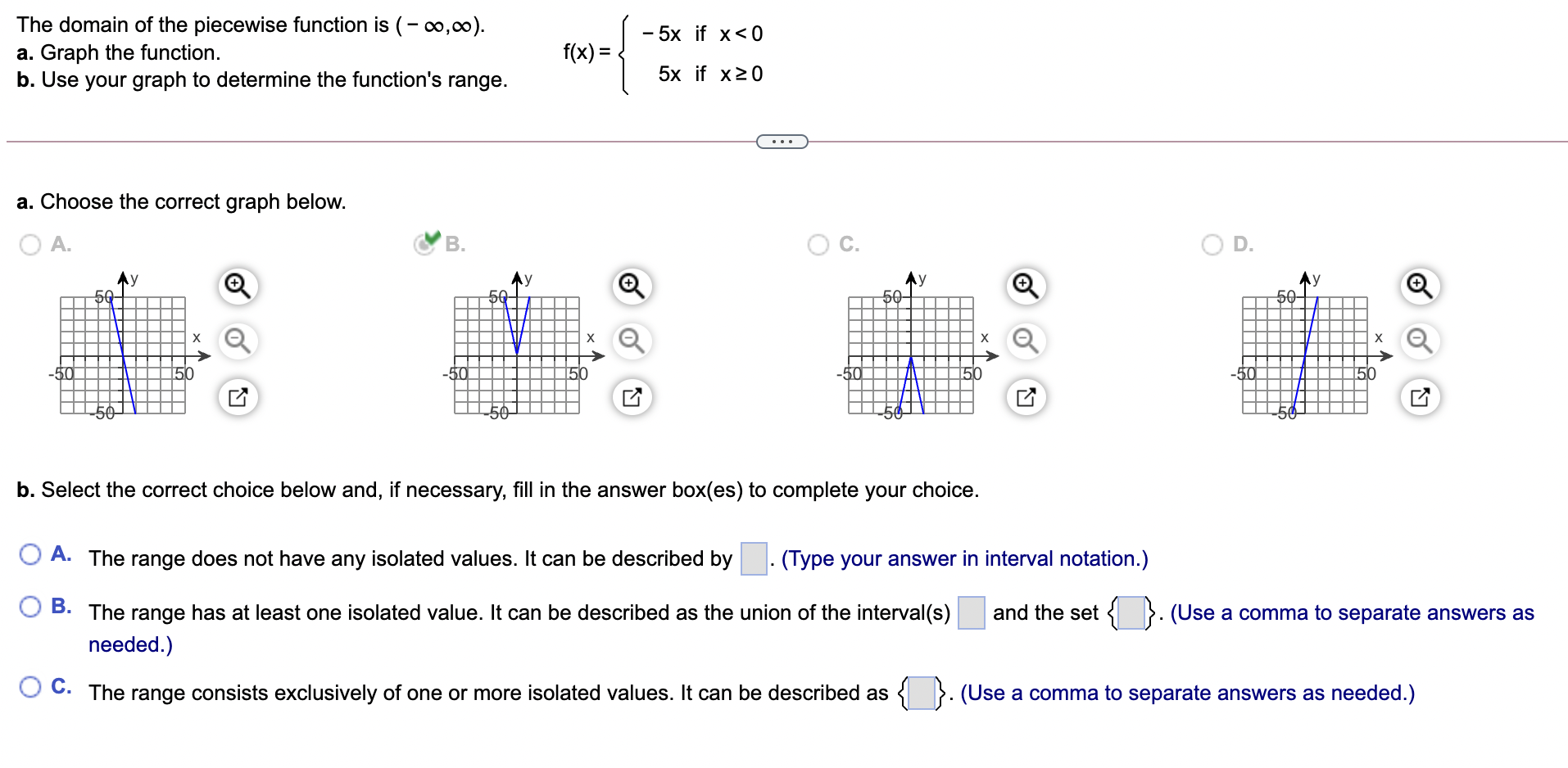 Solved Evaluate the piecewise function at the given values | Chegg.com
