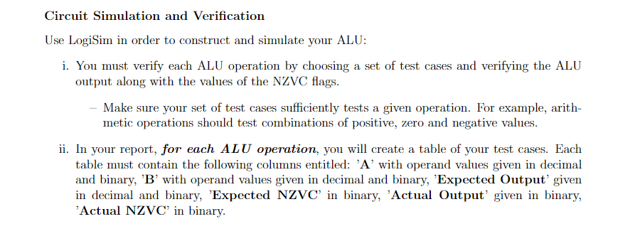 Solved Circuit Simulation and Verification Use LogiSim in | Chegg.com Solved Circuit Simulation and Verification Use LogiSim in | Chegg.com