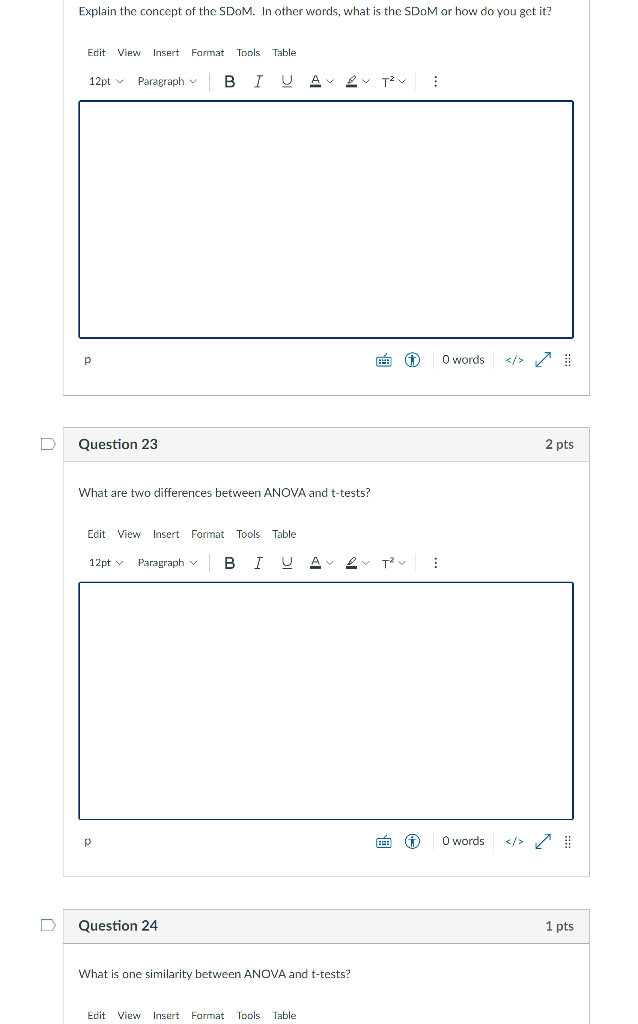 Solved Explain the concept of the SDOM. In other words, what | Chegg.com