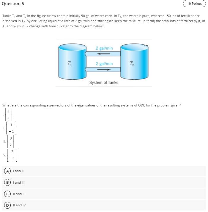Solved Question 5Tanks T1 ﻿and T2 ﻿in the figure below | Chegg.com