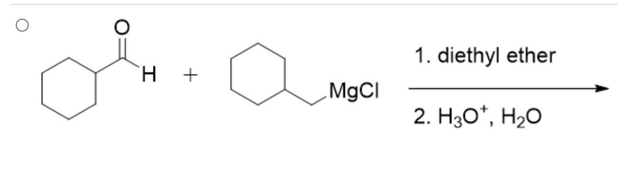 Solved Which of the following reactions would yield the | Chegg.com