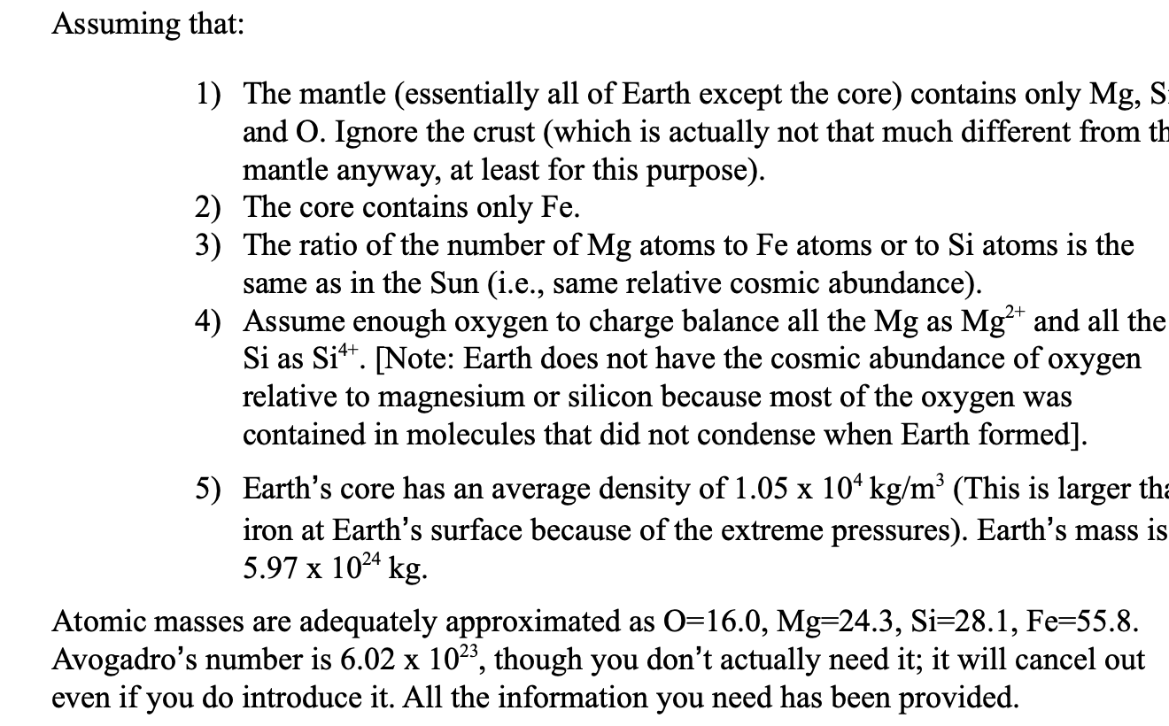 Solved 1. Using the cosmic (primordial solar) abundances of | Chegg.com
