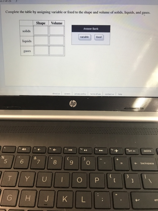 Solved Complete the table by assigning variable or fixed to | Chegg.com Solved Complete the table by assigning variable or fixed to | Chegg.com