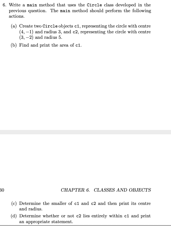 Solved 3 Suppose That A Class Complex Has Been Defined As 