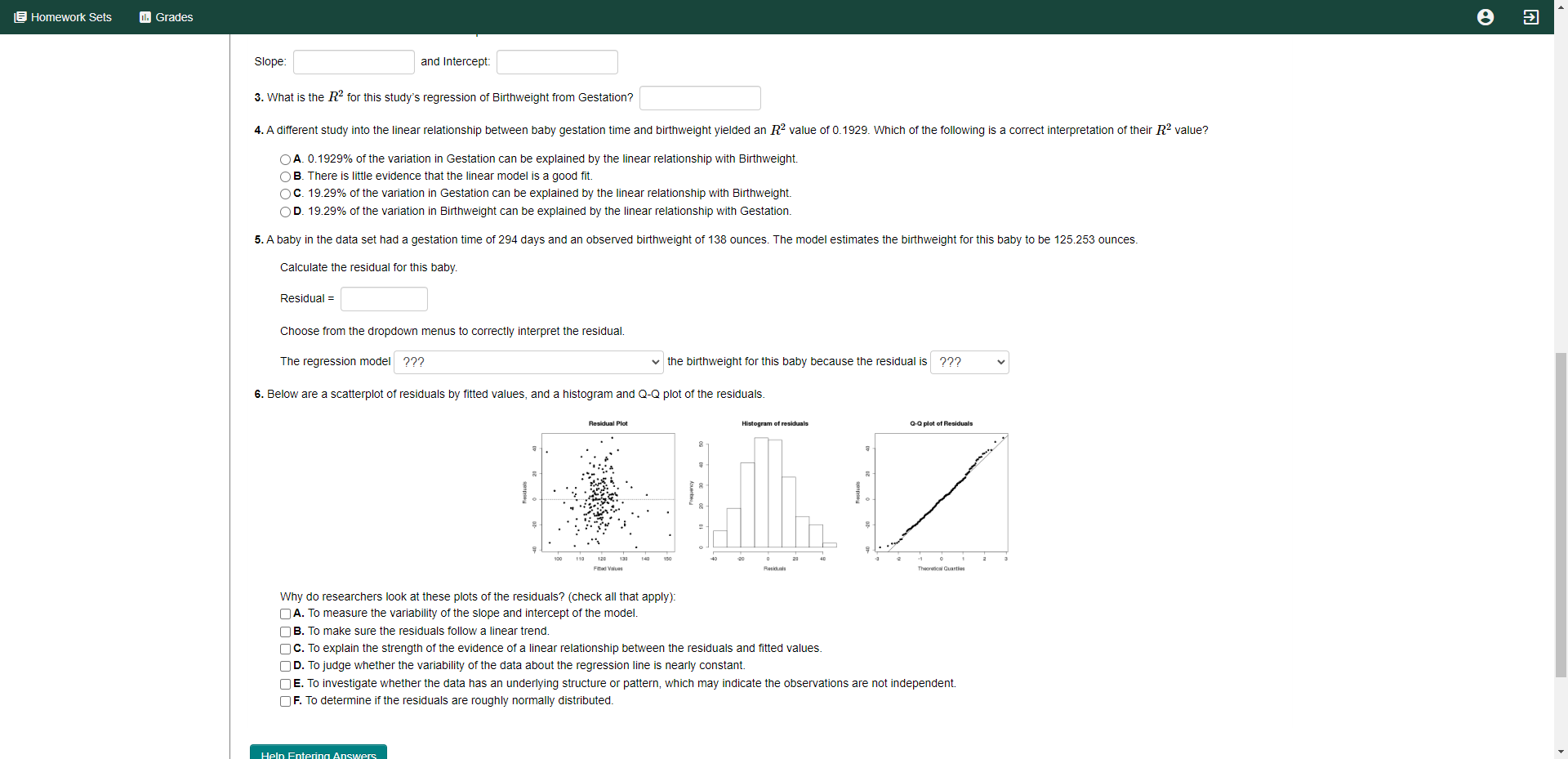 Solved Homework Sets Il Grades Problem 4 Problem 5 Problem 4056