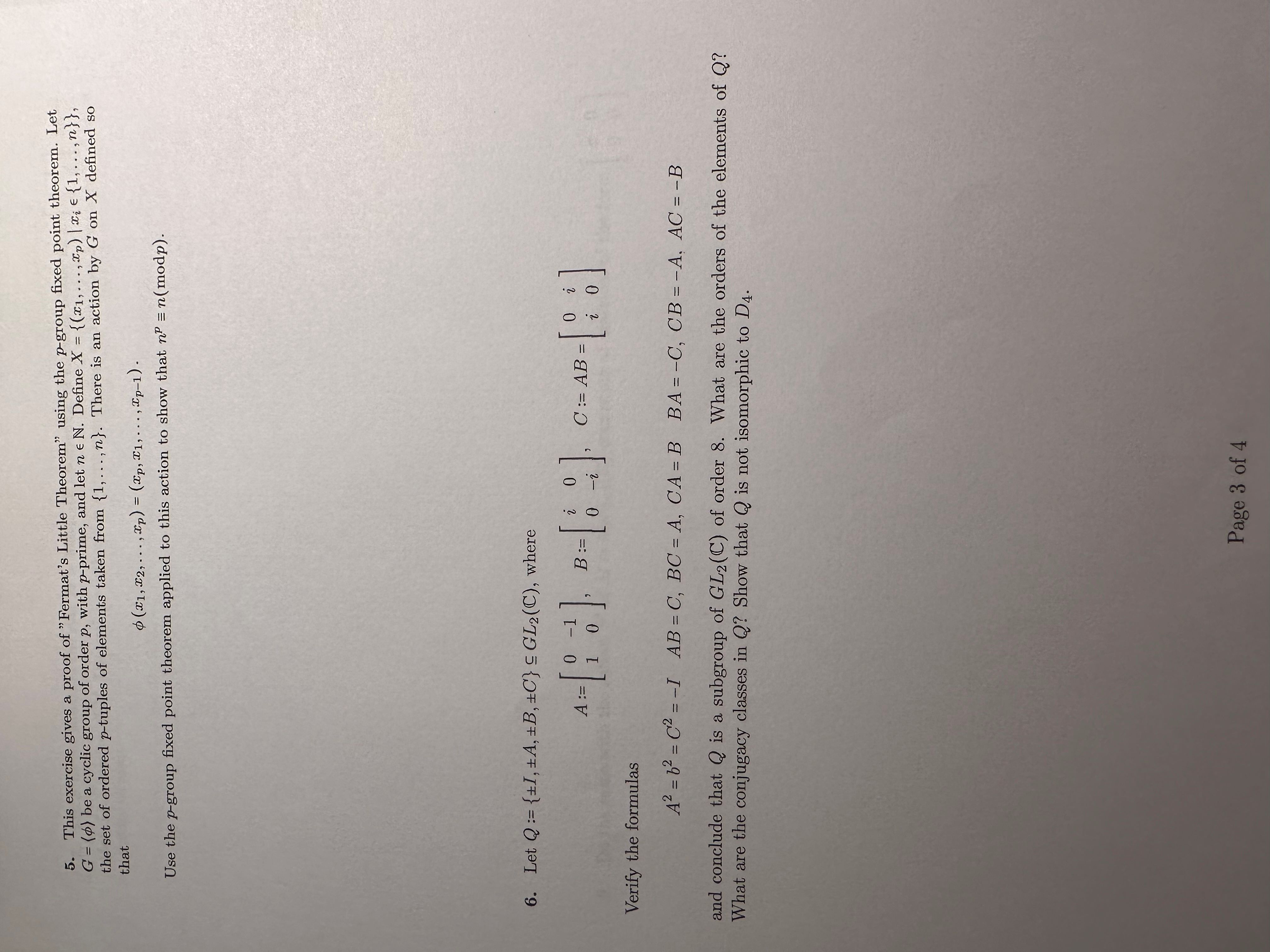 Solved 5. This exercise gives a proof of "Fermat's Little | Chegg.com