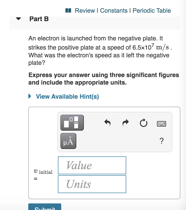 Solved A Review | Constants | Periodic Table Two | Chegg.com