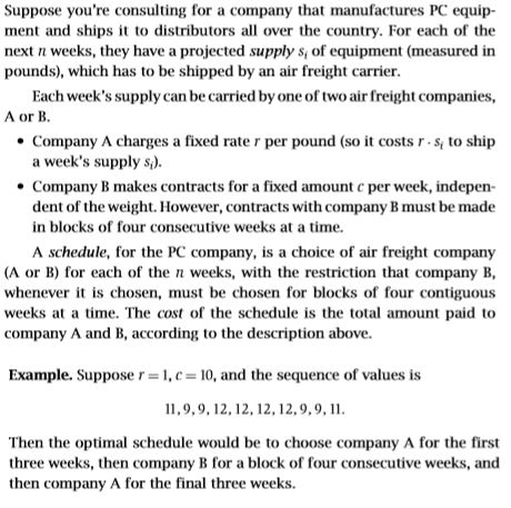 PROBLEM : Show the optimal substructure (with | Chegg.com