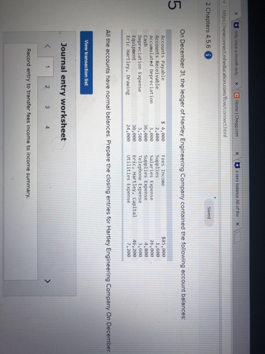 Solved × only once a month only Home | Ch flow/connect.html | Chegg.com