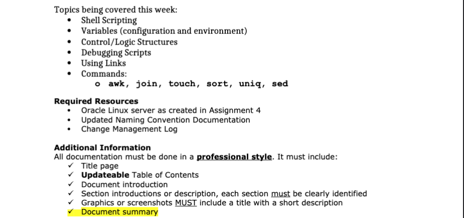 Solved Topics being covered this week: • Shell Scripting • | Chegg.com