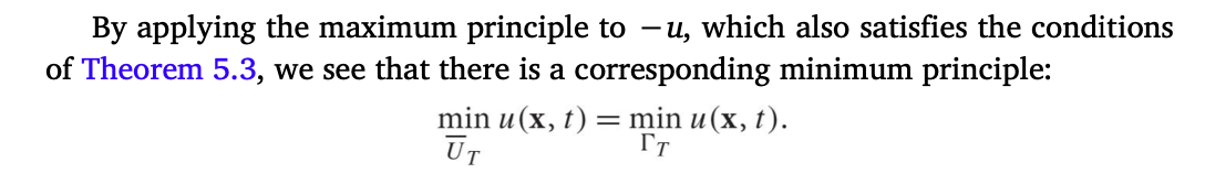 Solved 4. Prove that the Maximum Principle (see Theorem 5.3 | Chegg.com