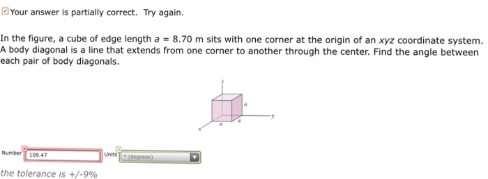 Solved Your answer is partially correct. Try again. In the | Chegg.com