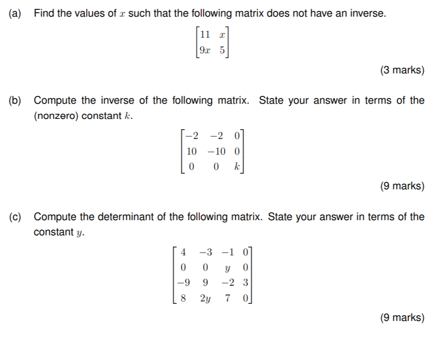 Solved (a) Find the values of r such that the following | Chegg.com