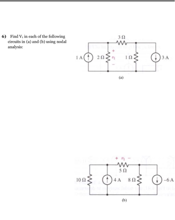 Solved 1) Using the circuit below, apply super mesh concept | Chegg.com