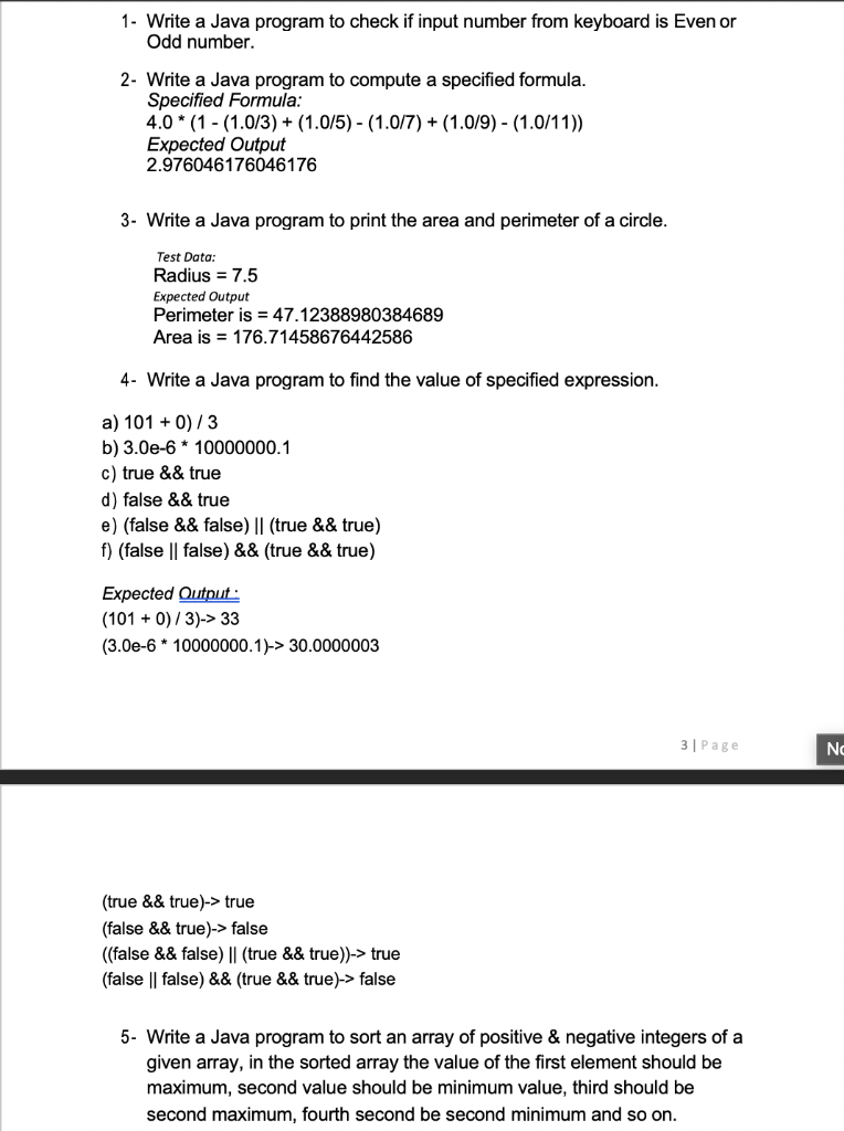 Solved 1- Write a Java program to check if input number from | Chegg.com