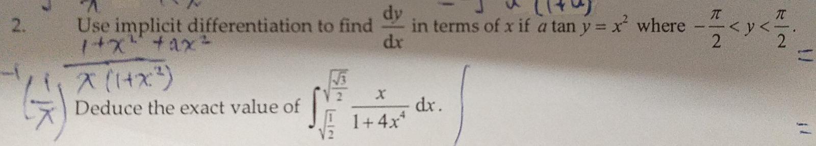Solved Use implicit differentiation to find dxdy in terms | Chegg.com