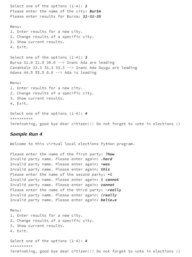 Solved Please Create The Functions At The End Of The 