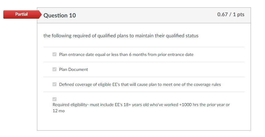 Solved Which of the following vesting schedules may a | Chegg.com