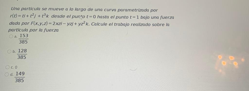 Solved A particle moves along a curve parametrized by r (t) | Chegg.com