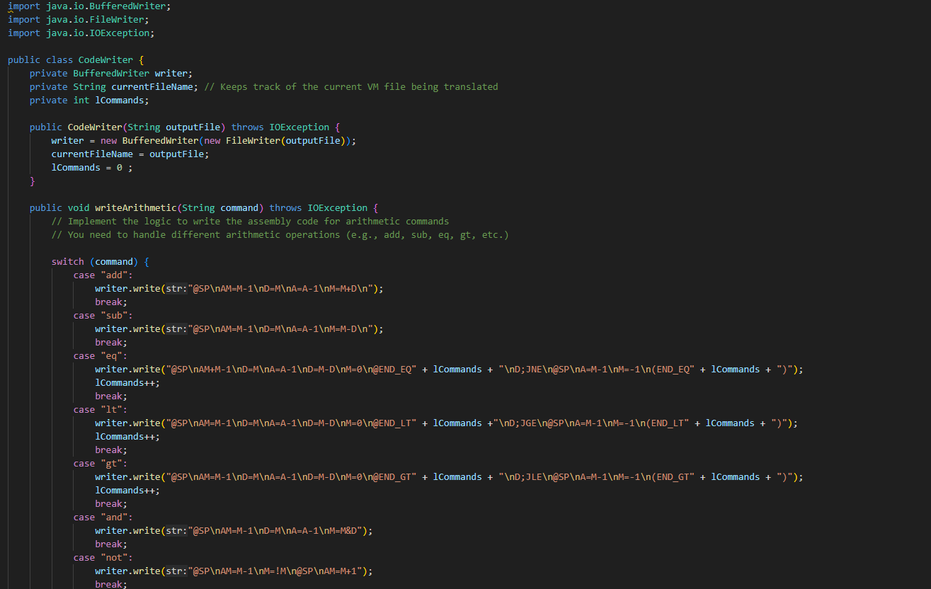 Solved in visual code, i don't understand how to get rid of | Chegg.com