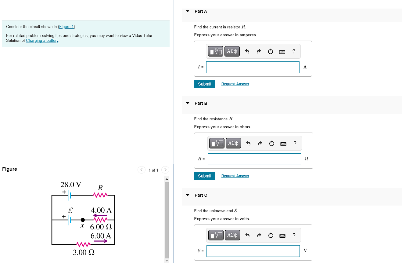 Solved Consider the circuit shown in For related | Chegg.com