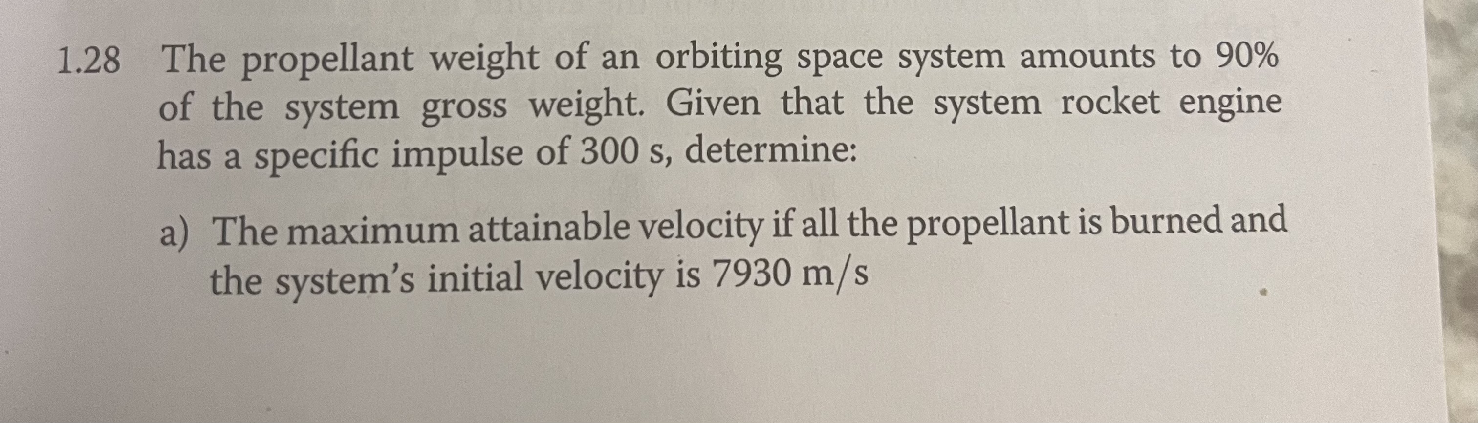 Solved 4 Elements of Propulsion: Gas Turbines and Rockets b) | Chegg.com