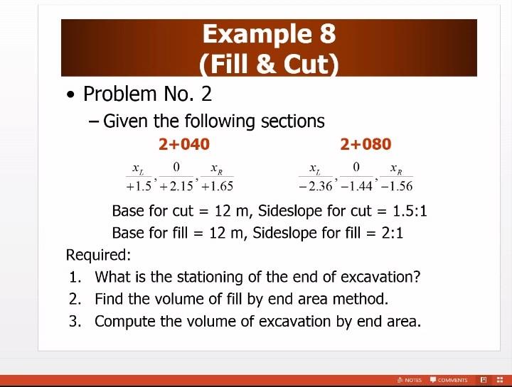 Solved Example 8 (Fill & Cut) • Problem No. 2 - Given the | Chegg.com
