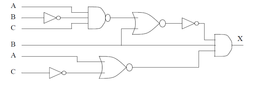 Solved Write the Boolean expression for the circuit shown | Chegg.com