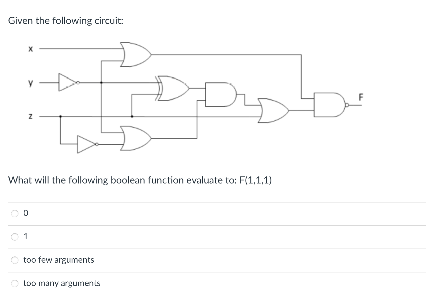 Solved Given the following circuit: What will the following | Chegg.com