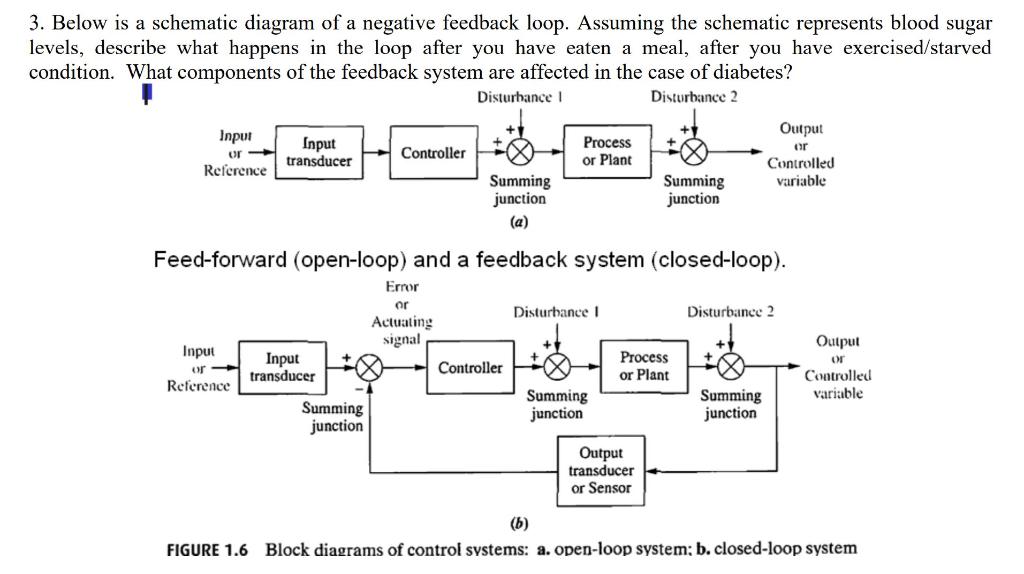 Solved 3. Below is a schematic diagram of a negative | Chegg.com