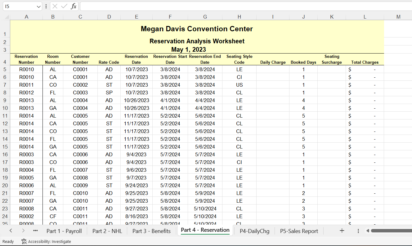 Solved ** Second image is DailyChg sheet.The Daily Charge is | Chegg.com