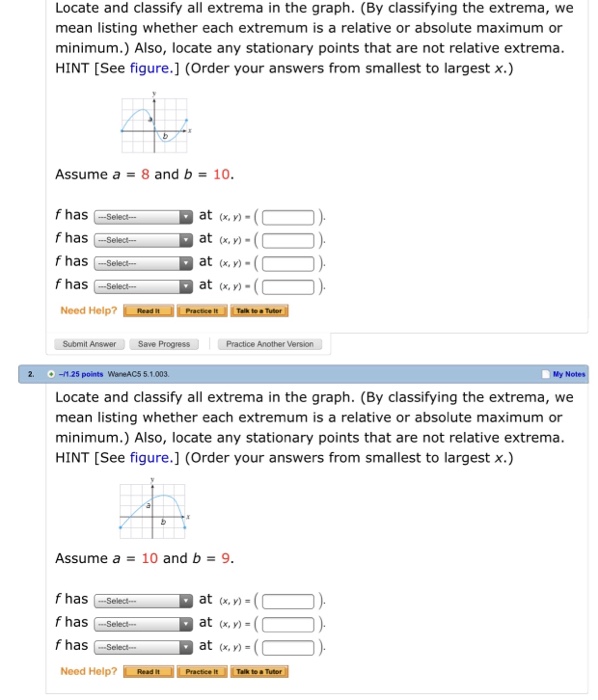 Solved Locate and classify all extrema in the graph. (By | Chegg.com