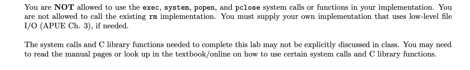 Solved For this lab, you will implement your own version of | Chegg.com