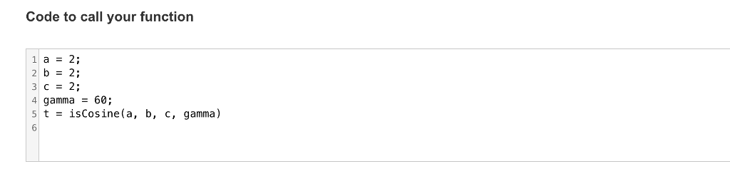 Solved isCosine The Law of Cosines relates the lengths of | Chegg.com
