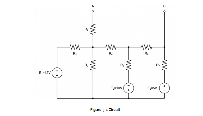 Solved Leave AB open. Find the voltage across AB, VAB for | Chegg.com