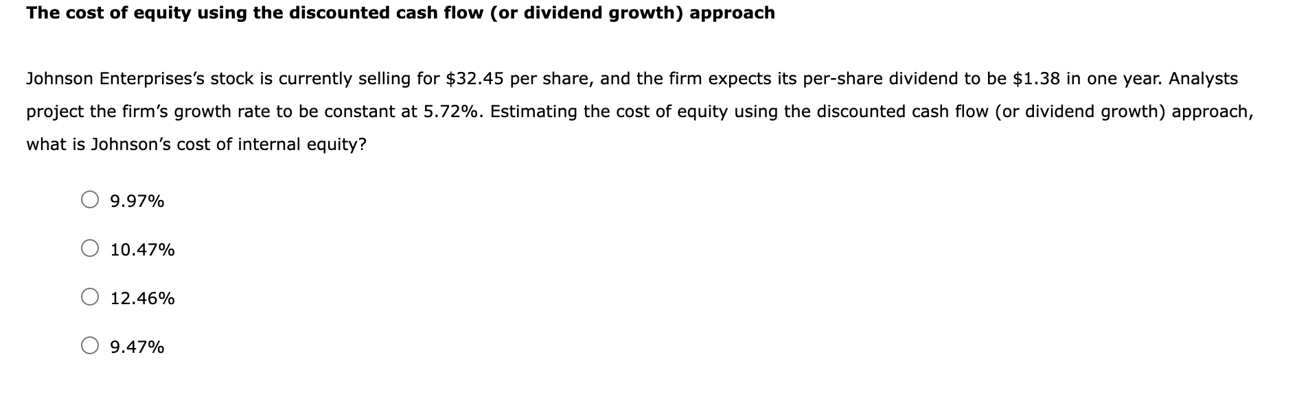 Solved The current risk-free rate of return (rRF) is 4.67% | Chegg.com