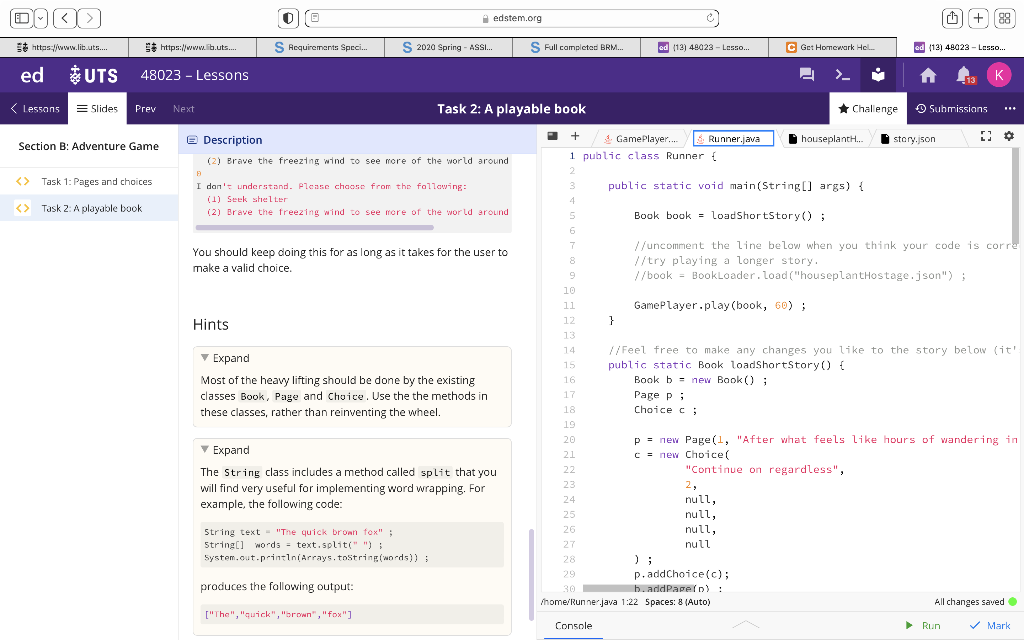 Solved Task Details Your job is to create a GamePlayer | Chegg.com