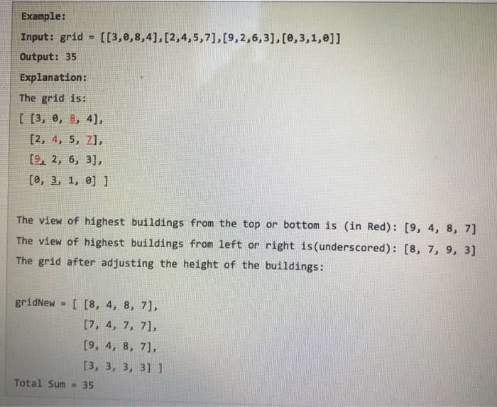 Solved 5. You are given a square 2-D array and each value is | Chegg.com