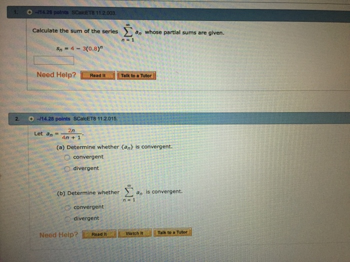 Solved Determine whether the sequence is increasing, | Chegg.com