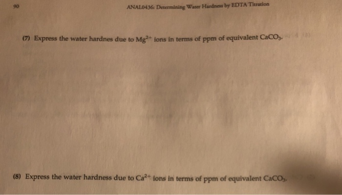 Solved 5. A student collected the following data while using | Chegg.com