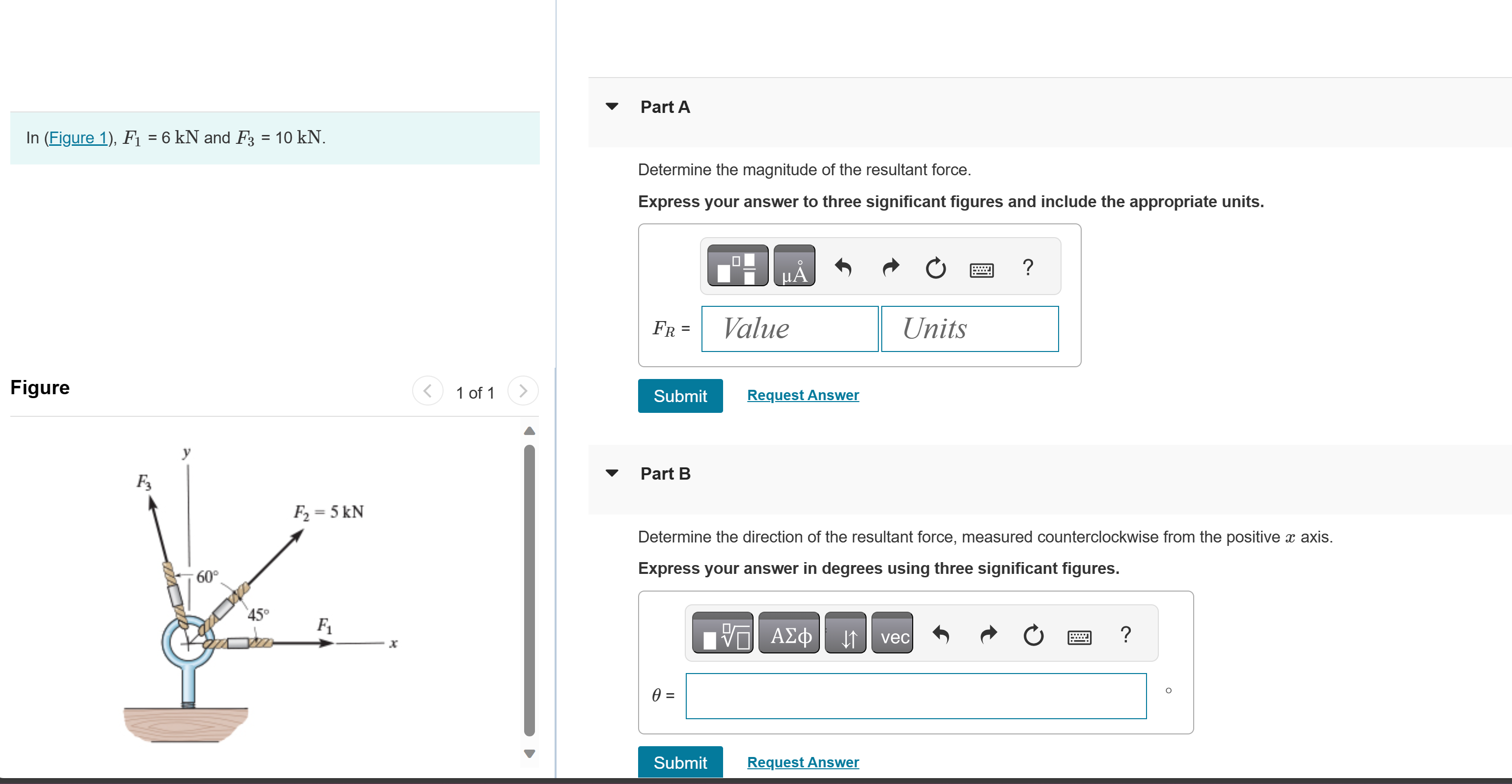 Solved Please solve for parts A & B thanks. | Chegg.com