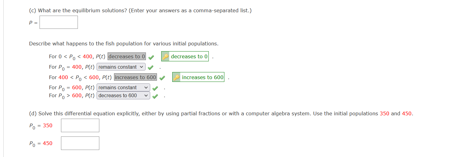 Solved et's modify the logistic differential equation of | Chegg.com