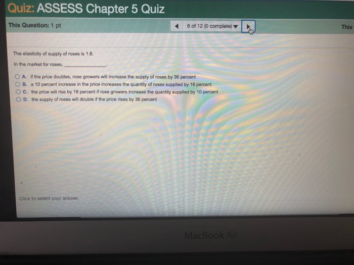 Solved ECO 201 Principles of Economics (3) Quiz: ASSESS | Chegg.com
