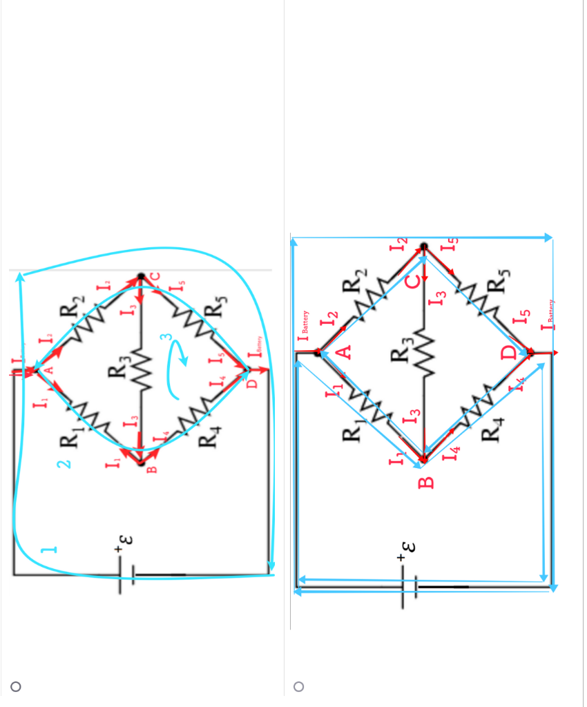 Solved Part II Kirchhoff's Laws. An unbalanced bridge | Chegg.com