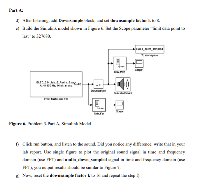 Solved Problem 3. Building Simulink model to read an audio | Chegg.com