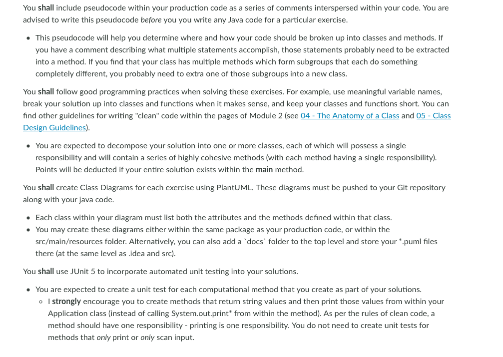 Solved IN JAVA PLEASE ( I have my code on the bottom of this | Chegg.com
